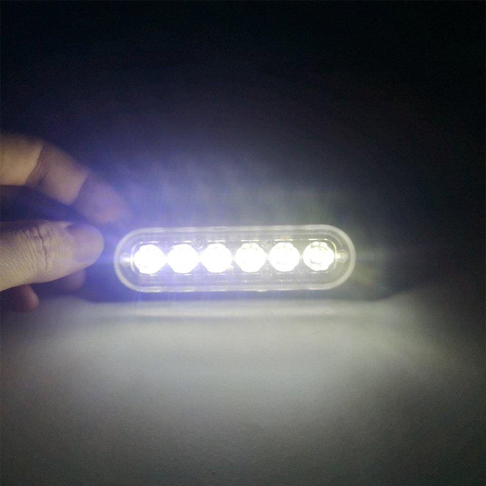 GSY car LED side lights always on 6 lights 12-24V truck/van side lights ...