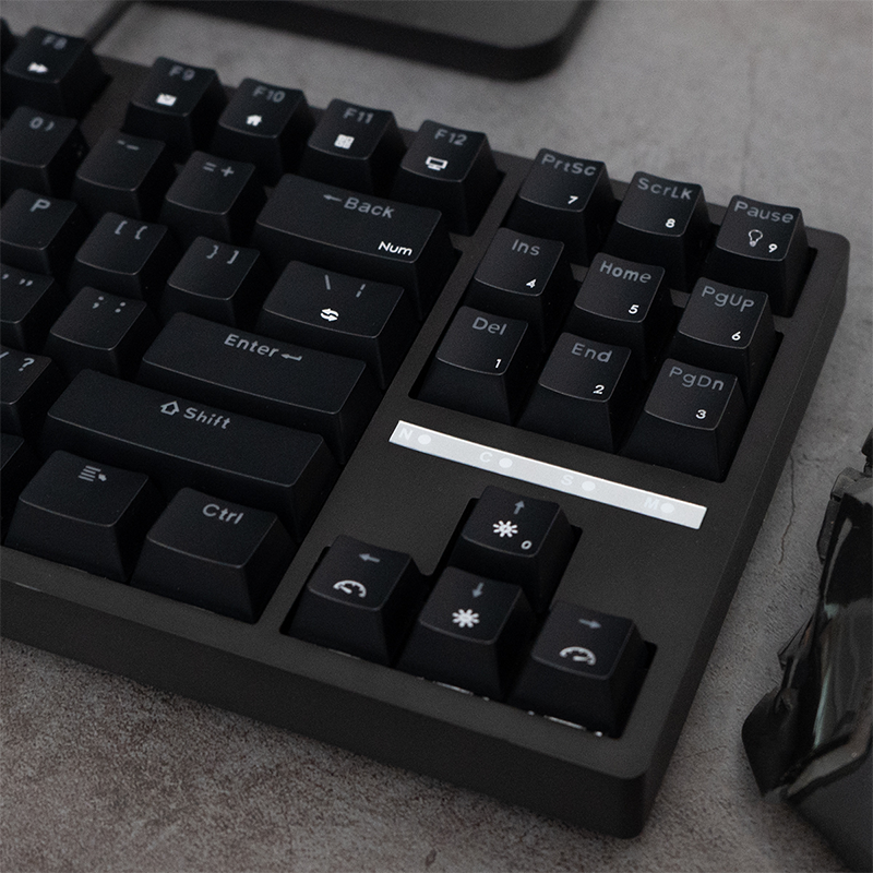R87 Wired Mechanical Keyboard 87 Key RGB Backlit Hot-swappable Gamer ...