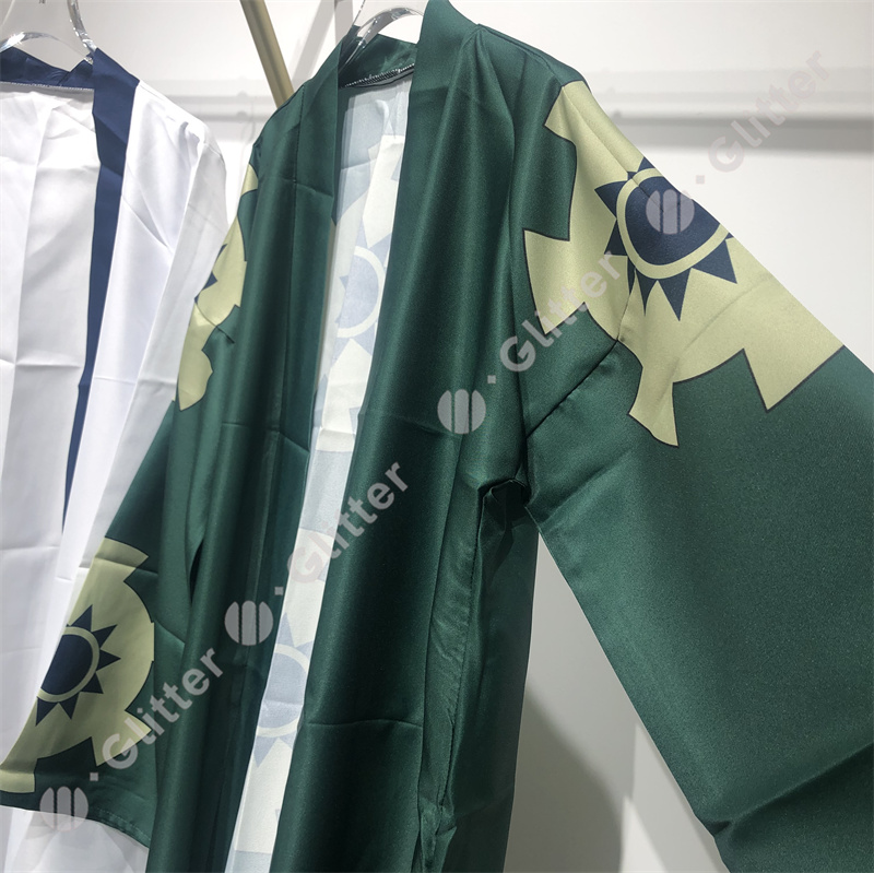Japanese Anime One Piece Zoro Costume for Adult Men Nami Blue Dress for ...