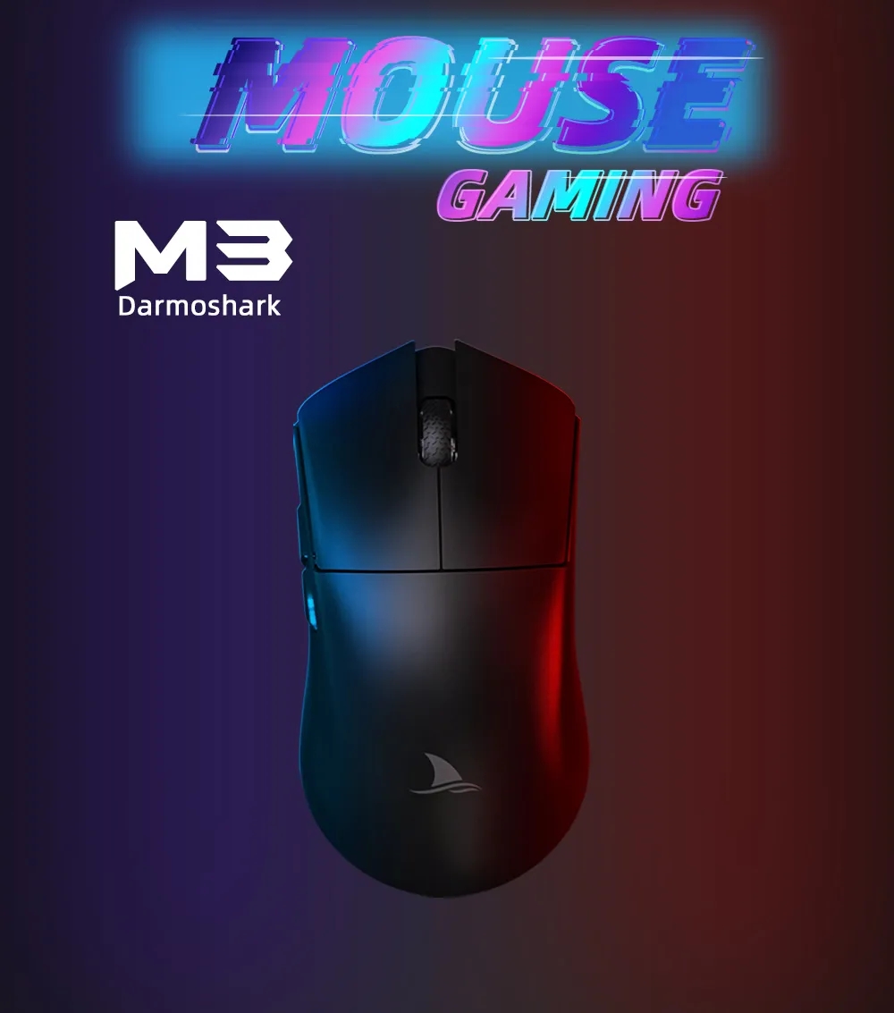 Darmoshark M3 Optical Esports Gaming Mouse Wireless Bluetooth 3-Mode ...