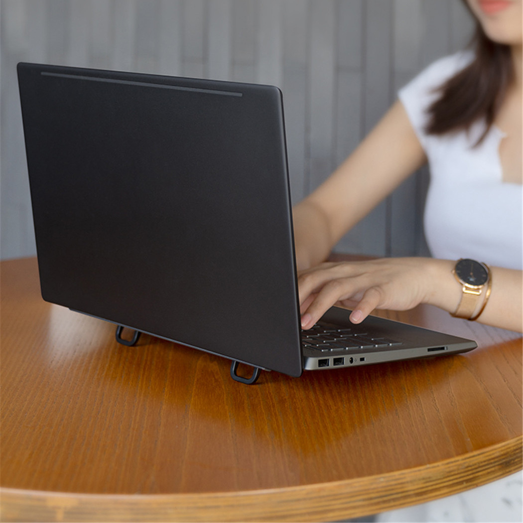Laptop Metal Stand for Desk Notebook Keyboard Stand Riser Aluminum Mini ...