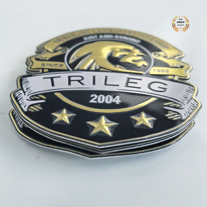 Bendable TRILEG Emblem High Quality 3.5 Inches TRISKELION LAWENFORCERS ...
