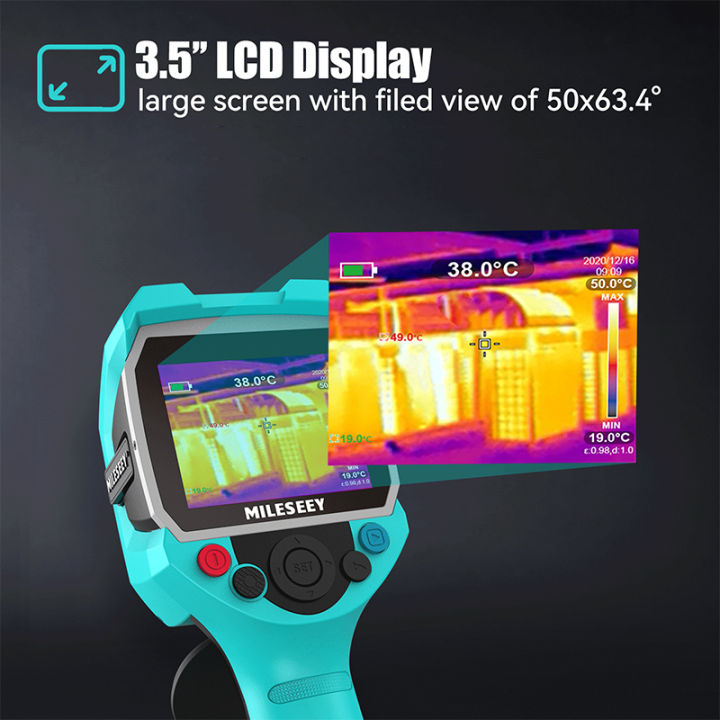 Mileseey TR256A Infrared Thermal Imager -20~550°C Industrial Thermal ...