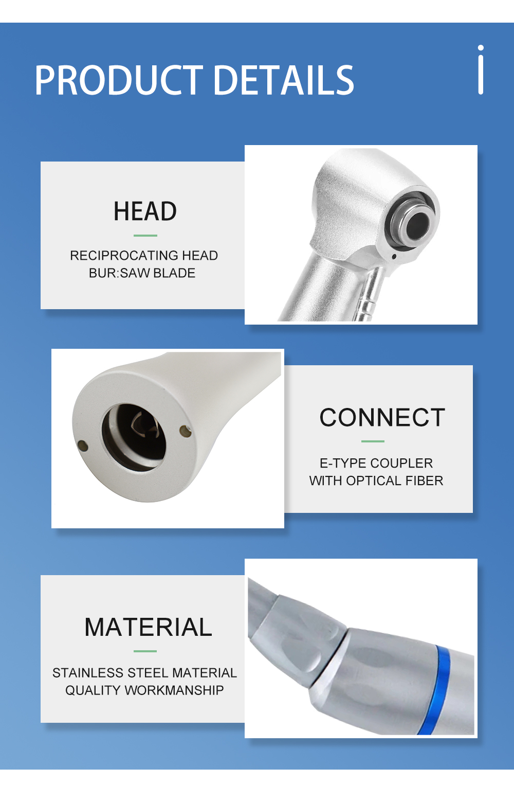 Dental Orthodontic Interproximal Enamel Reduction Reciprocating IPR ...