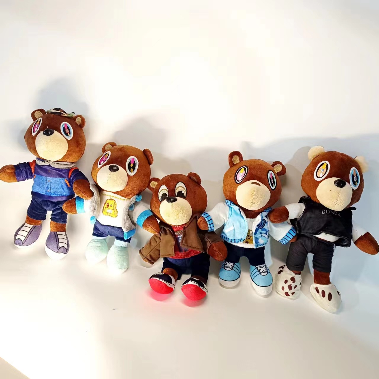 Kanye West Teddy Bear Toy 25-30cm Kanyes Same Toys Dropout Bear Brown ...