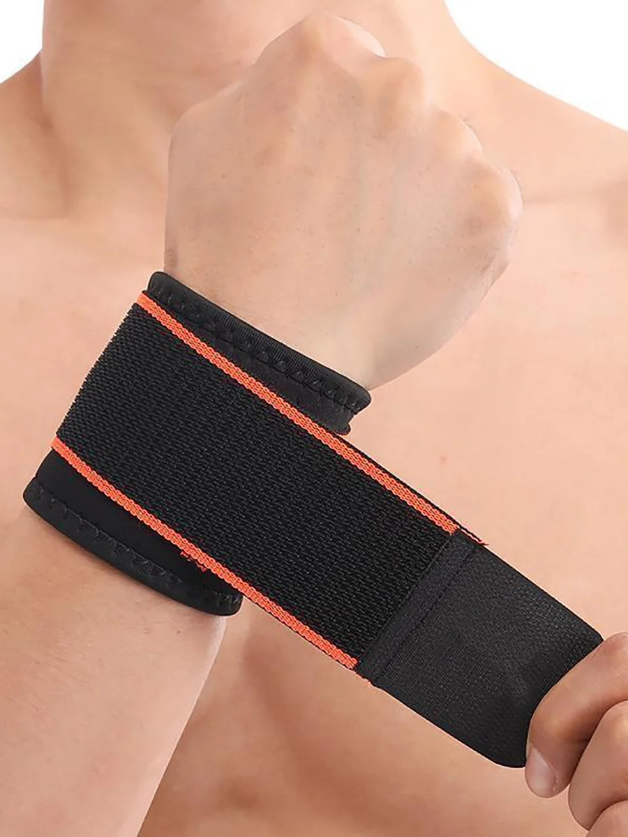 Single Wrist Guards Sports Wrist Guards Wristbands Badminton Thin ...