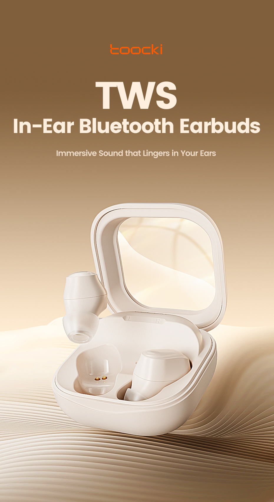 Toocki BT 5.3 TWS Bluetooth Earphones Wireless Earbuds In-ear With ...