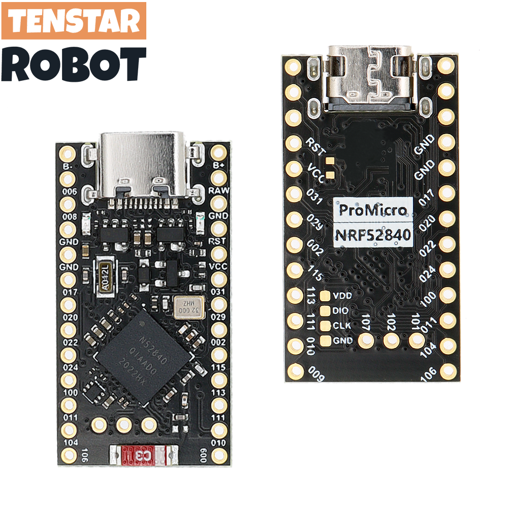 NRF52840 Development Board Compatible With Nice!Nano V2.0 Bluetooth Charging Management Pro ...