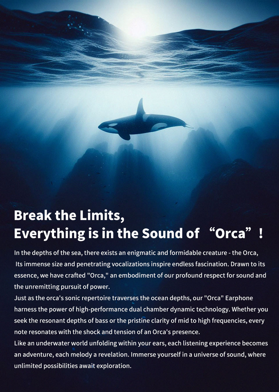 TRN ORCA Earphones In Ear 10mm Dual Dynamic Unit With Noise Cancelling ...