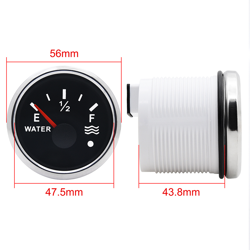 Water Level Gauge Water Level Sensor 52mm Water Level Meter Tank ...