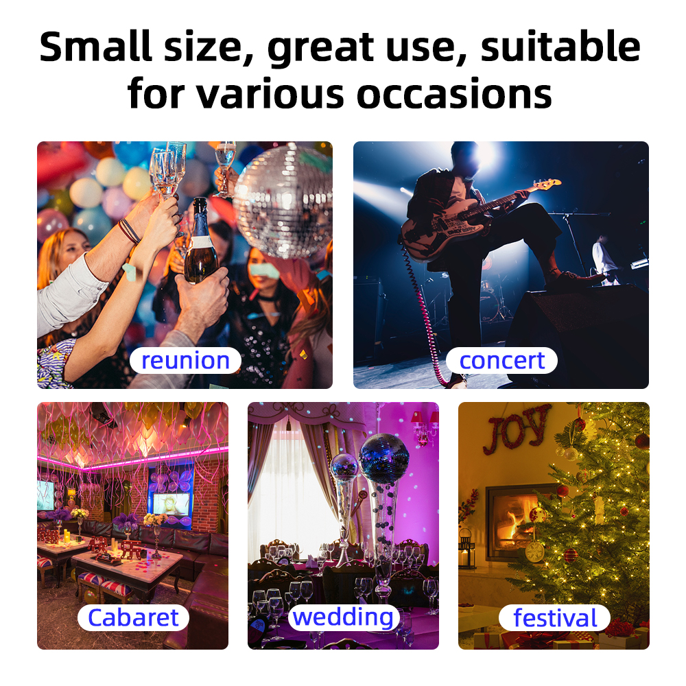 32 pattern mini-party laser projector light DJ Disco Strobe power ...