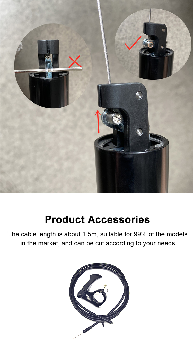 KS EXA Form 900i Wire Controlled Lift Dropper Post 30.9/31.6 Hydraulic ...