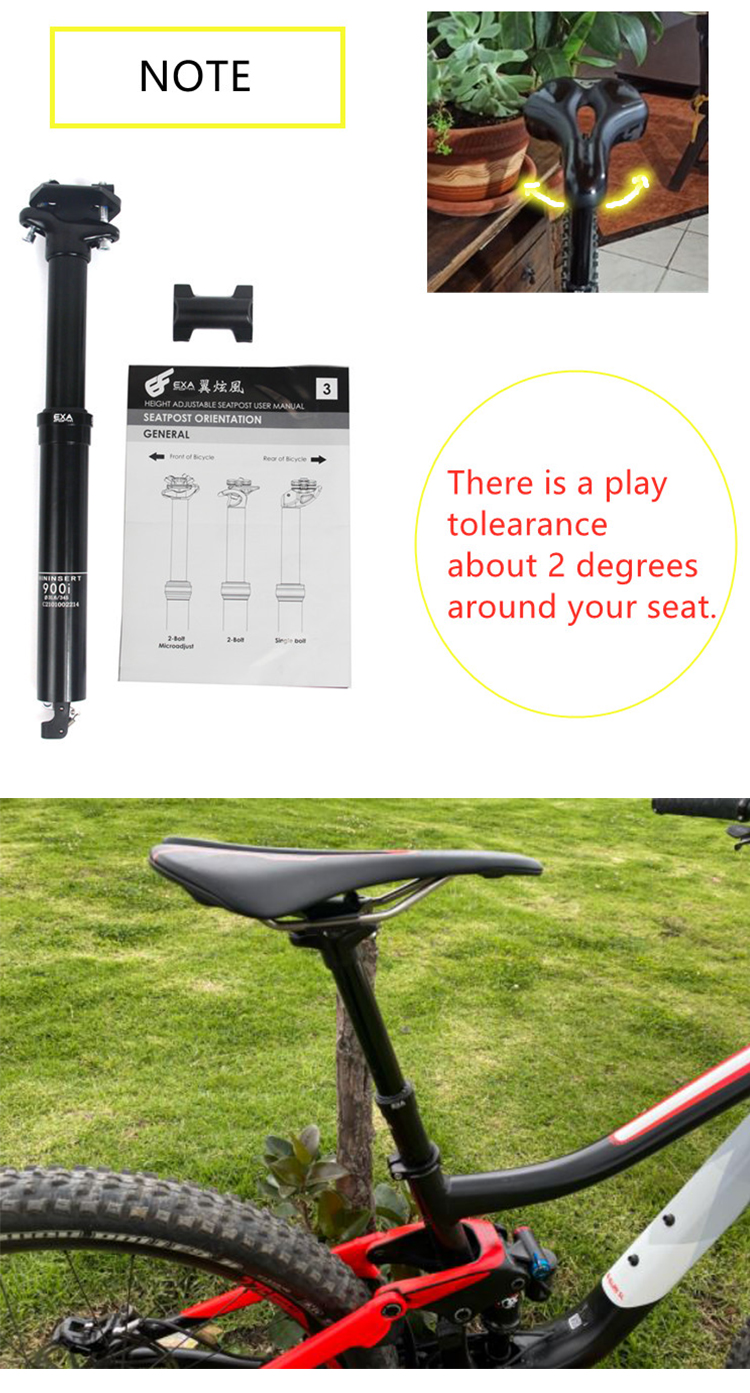 KS EXA Form 900i Wire Controlled Lift Dropper Post 30.9/31.6 Hydraulic ...