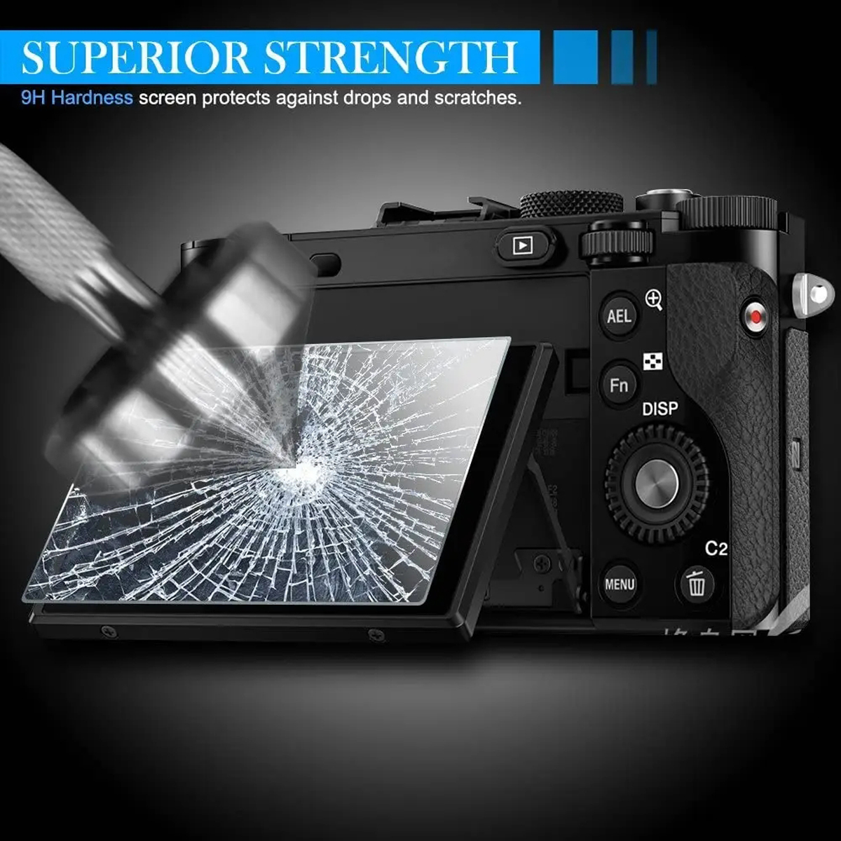 Camera Tempered Glass LCD Screen Protector For Canon PowerShot G7 X ...