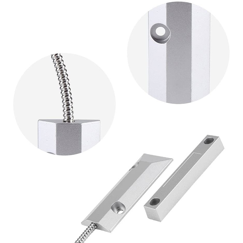 Wired Metal Door Window Magnetic Contact Sensor Detector Switch Alarm ...
