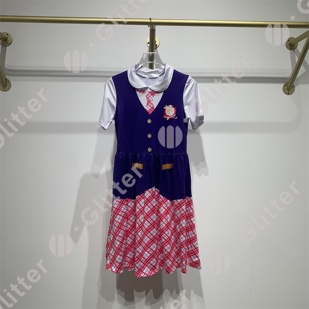 Anime Movie Barbie Charm School Costume For Kids Girl Barbie Princess ...