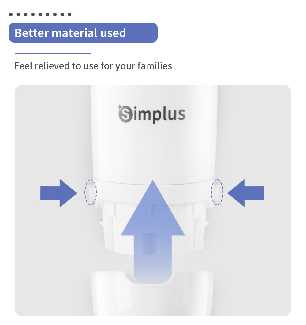 Simplus 4 in 1 Hand Mixer Blender Immersion Blender Food Processor ...