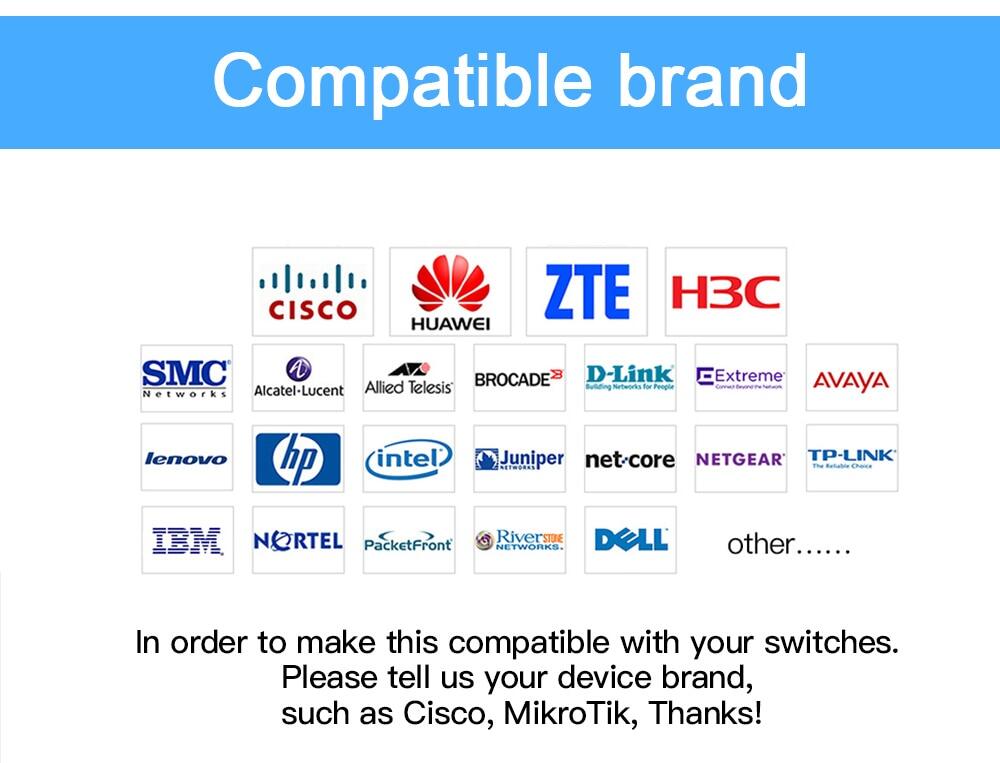 JT-COM SFP+ 10G (LC DUPLEX) SFP MODULE Multi-Mode Fiber 850nm 300m SFP ...