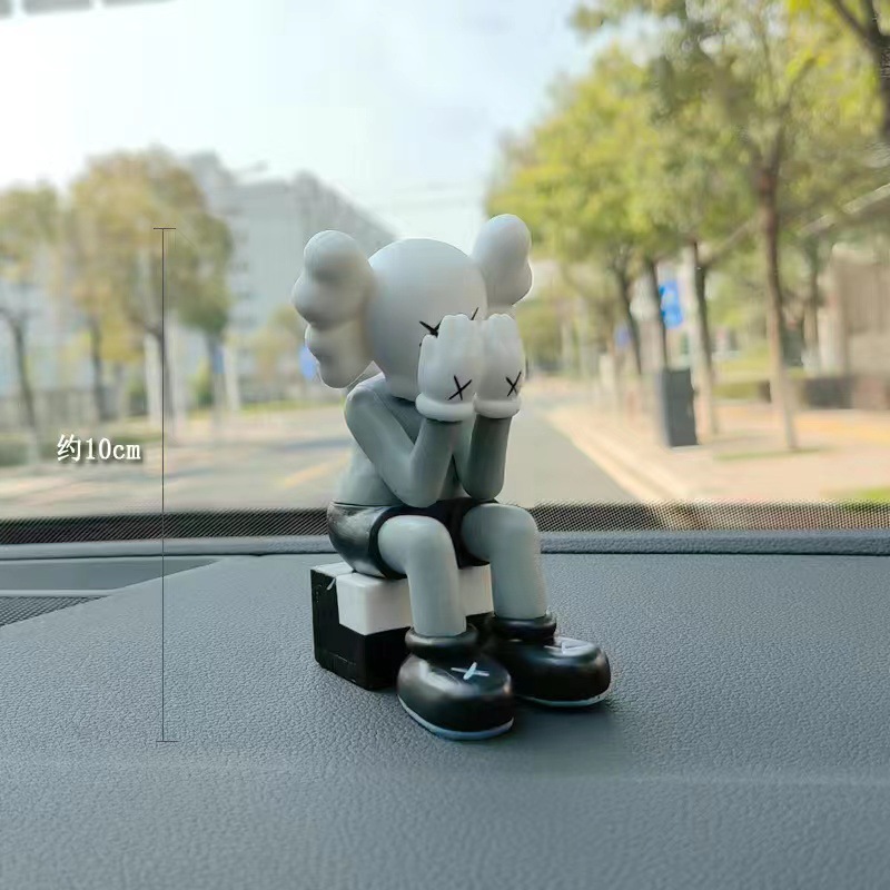 10cm Fashion Style KAWS Anime Figure XX Eyes Doll PVC Action Figure ...