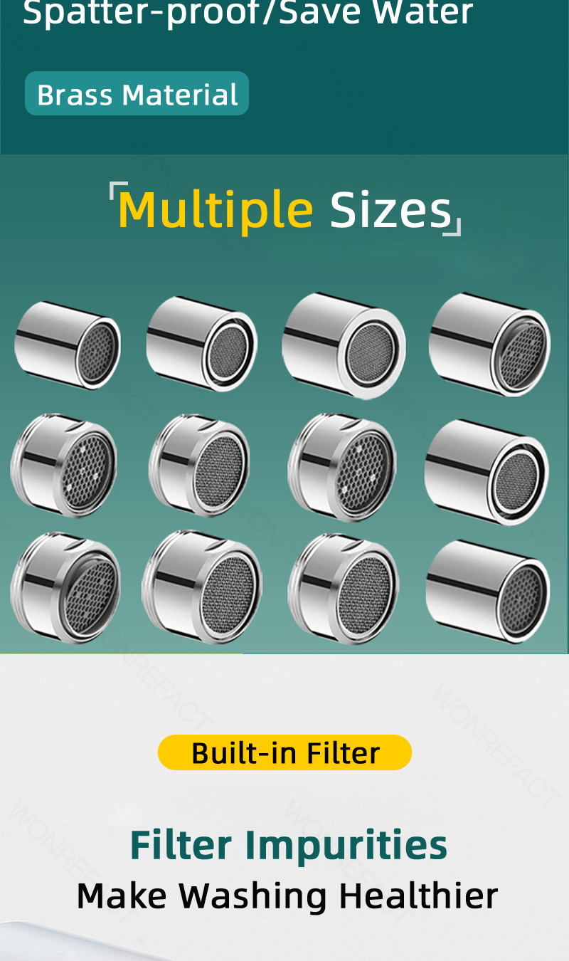 Faucet Bubbler Kitchen Faucet Aerator Bathroom Household Diffuser Tap ...