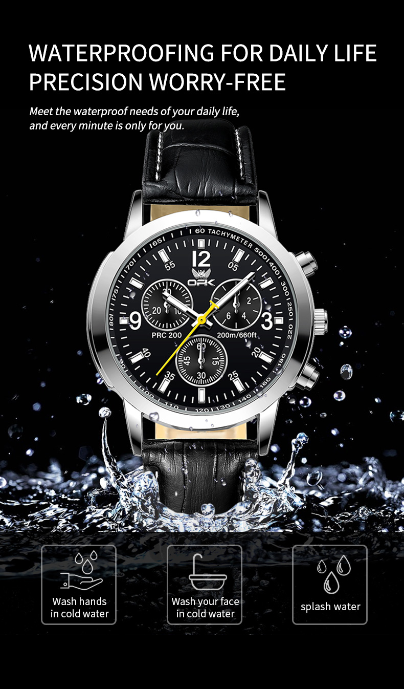OPK Wrist Relo Watch For Men Original Water proof With Box Mens Watches ...