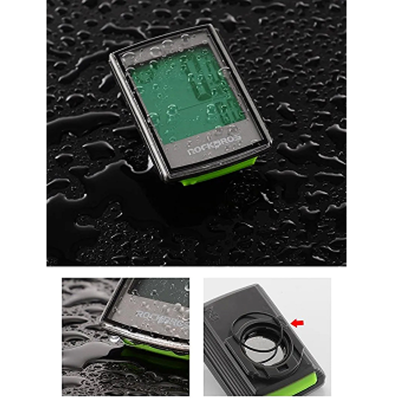 【PH Delivery】ROCKBROS Bike Wireless Speedometer Backlight Cycling ...