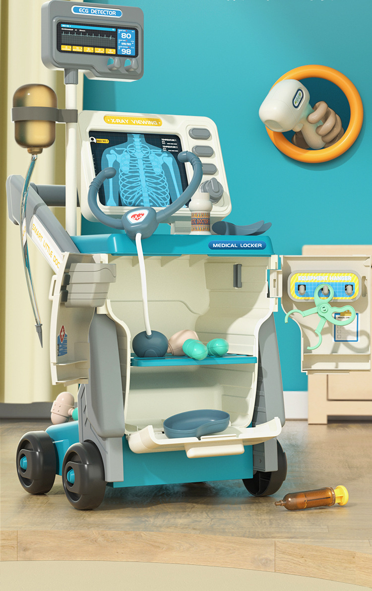 Doctor Kit for Kids, Pretend Medical Station Set for Boys & Girls ...