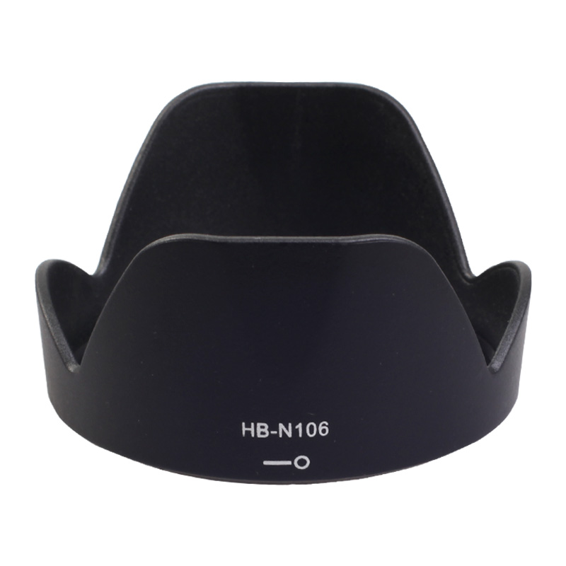 BIZOE HB-N106 Camera Lens Hood For Nikon AF-P 18-55mm Lens Camera D3000/D3100/D3200/D3300/D3400 ...
