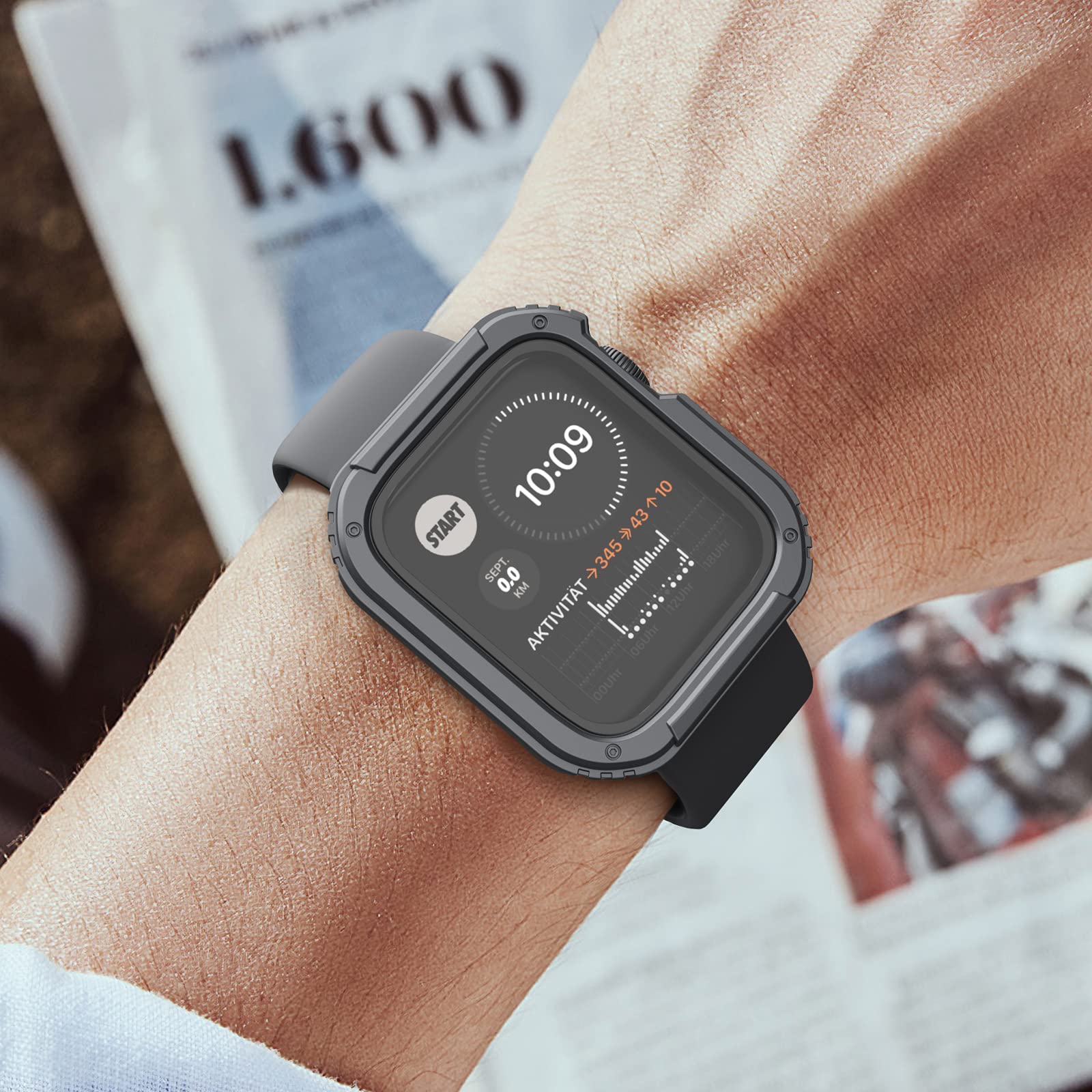 Rugged Screen Protector case for iwatch Durable Military Grade Quattro ...
