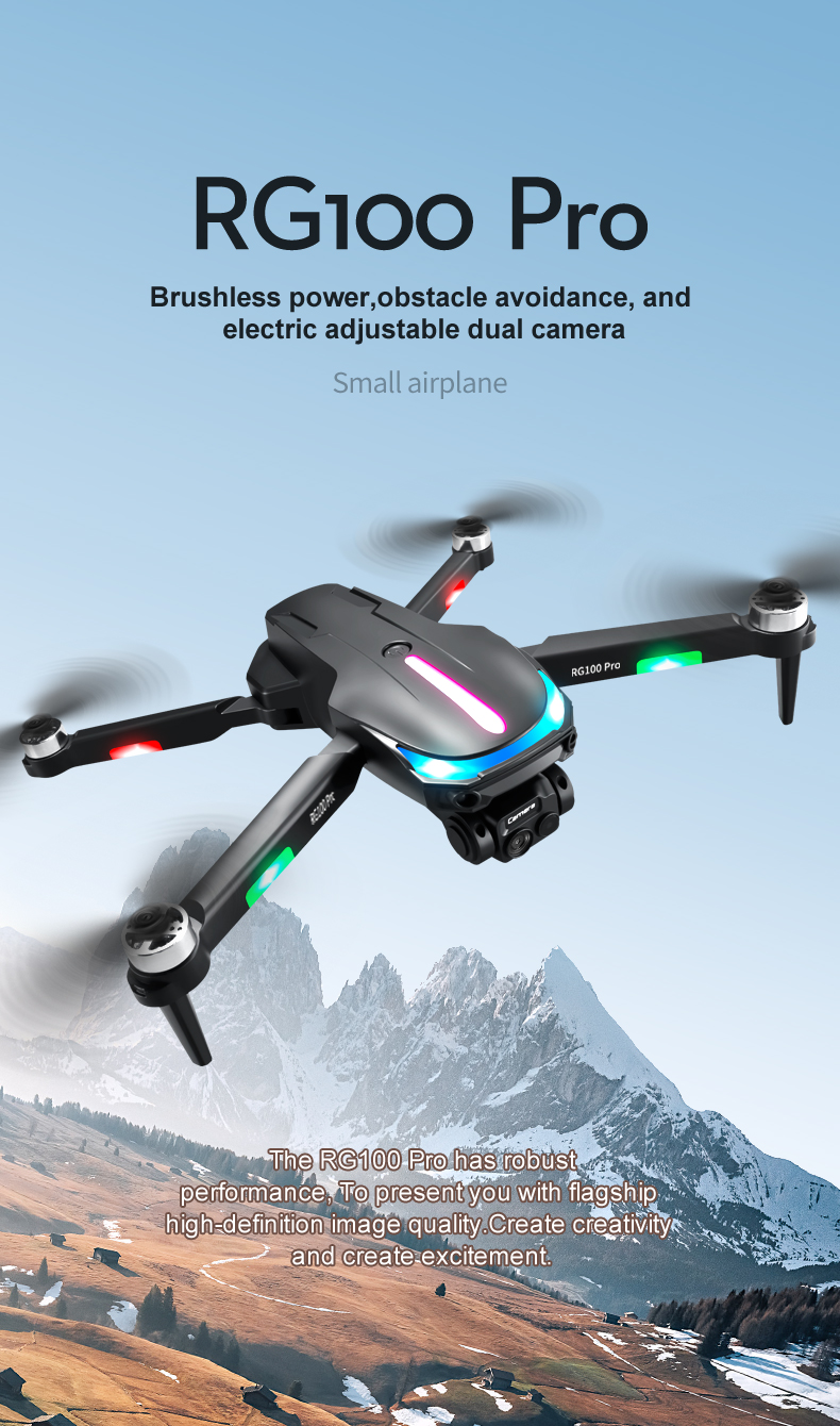 K-TWO Original RG100 Pro Drone with Camera Original Brushless motors ...