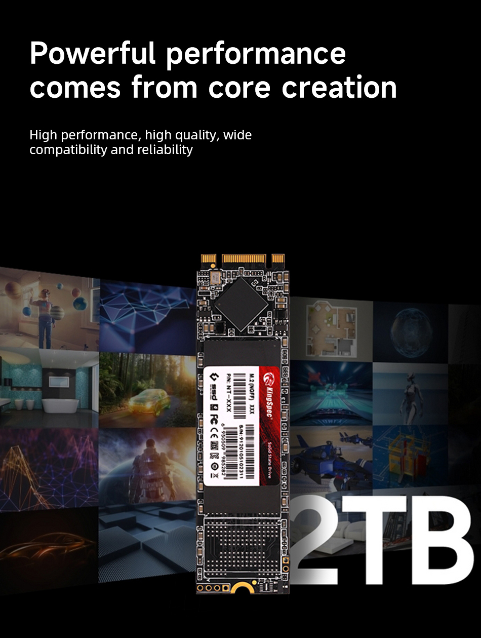 KingSpec M2 2280 SSD M.2 SATA 64GB 128GB 256GB 512GB HDD NGFF SSD 2280mm HDD disco duro for ...