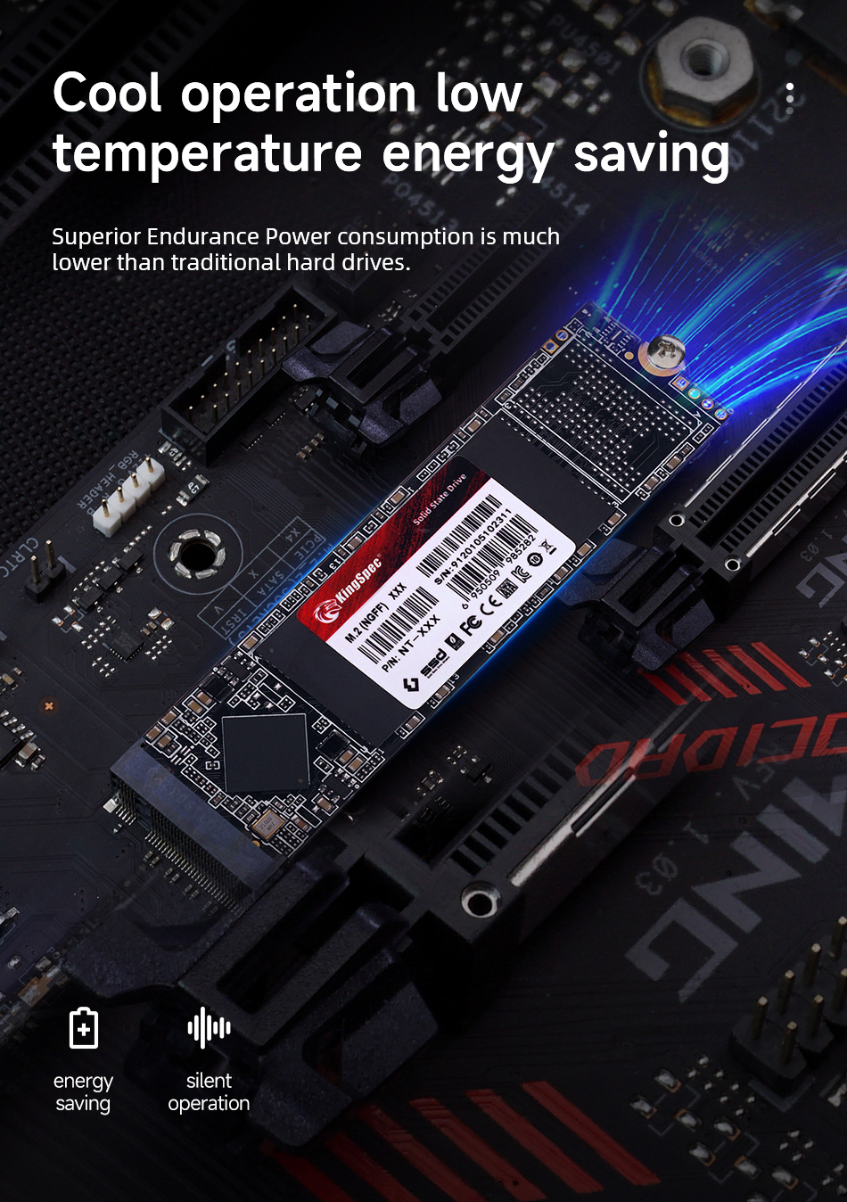 KingSpec M2 2280 SSD M.2 SATA 64GB 128GB 256GB 512GB HDD NGFF SSD 2280mm HDD disco duro for ...