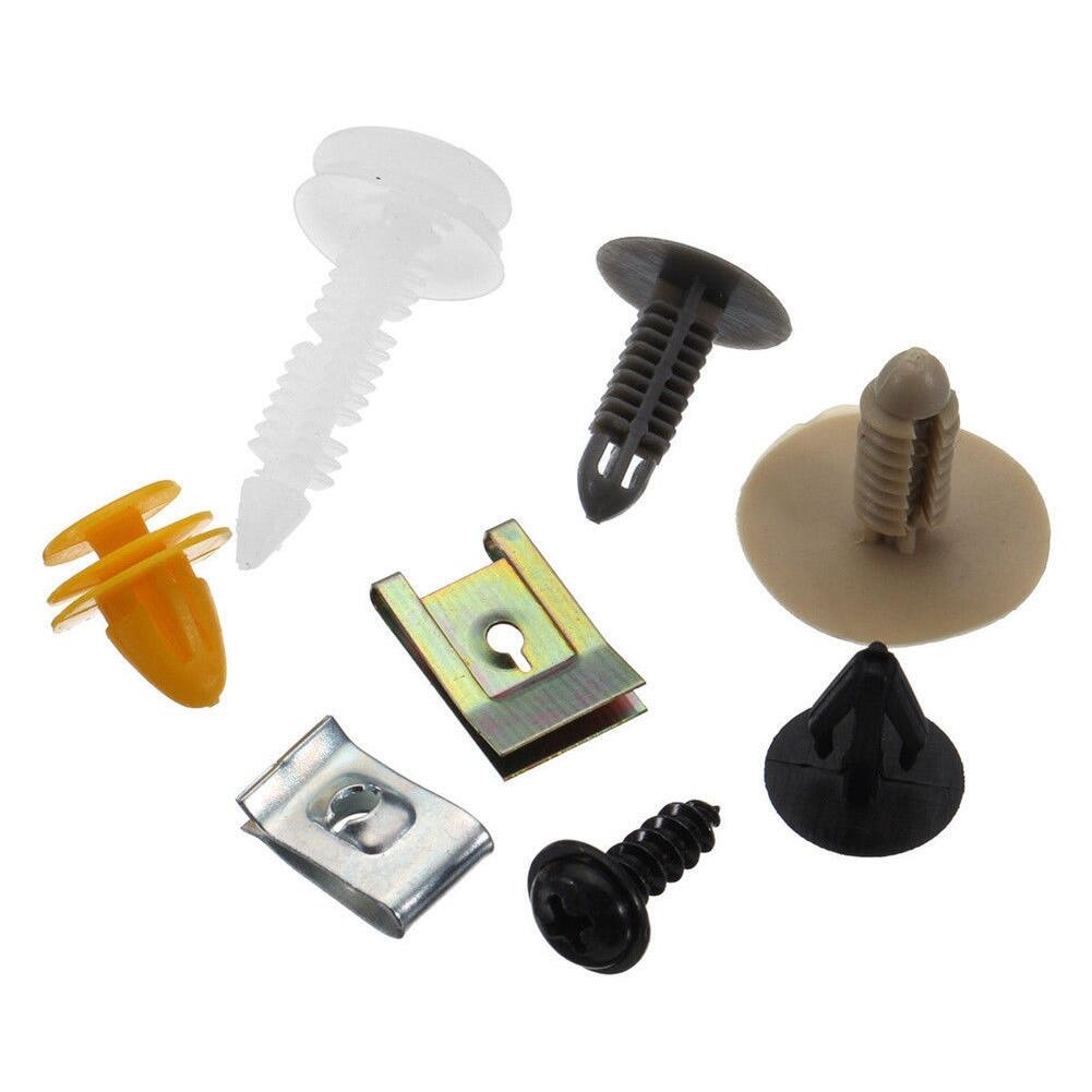 530PCS Mixed Nylon Fastener Clip Car Retainer Door Panel Fenders Bumper ...
