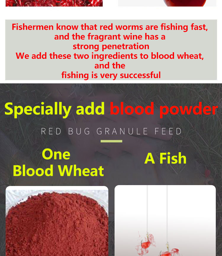 1000 pieces of bait, soft bait soil worm red bait tilapia bait, a ...