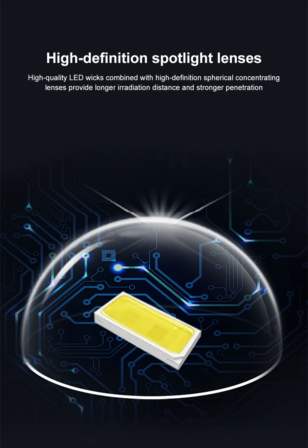 【Free Domino Switch】120W LB2 Laser Gun Mini Driving Light For ...