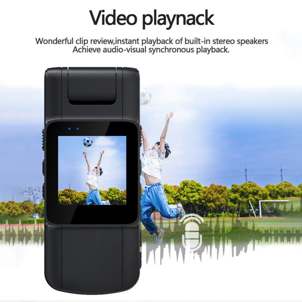 L11 Body Camera 2K IPS Screen Action Camera for Motorcycle 180 ...