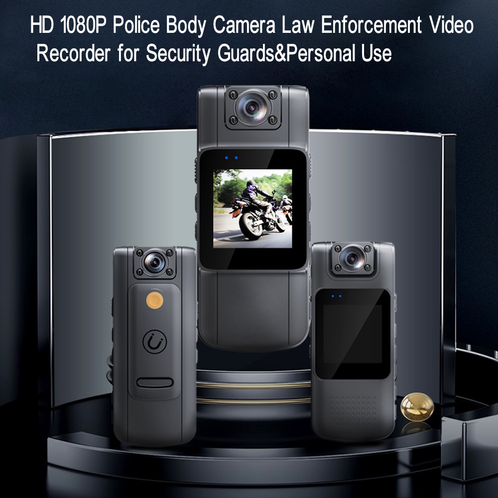 L11 Body Camera 2K IPS Screen Action Camera for Motorcycle 180 ...