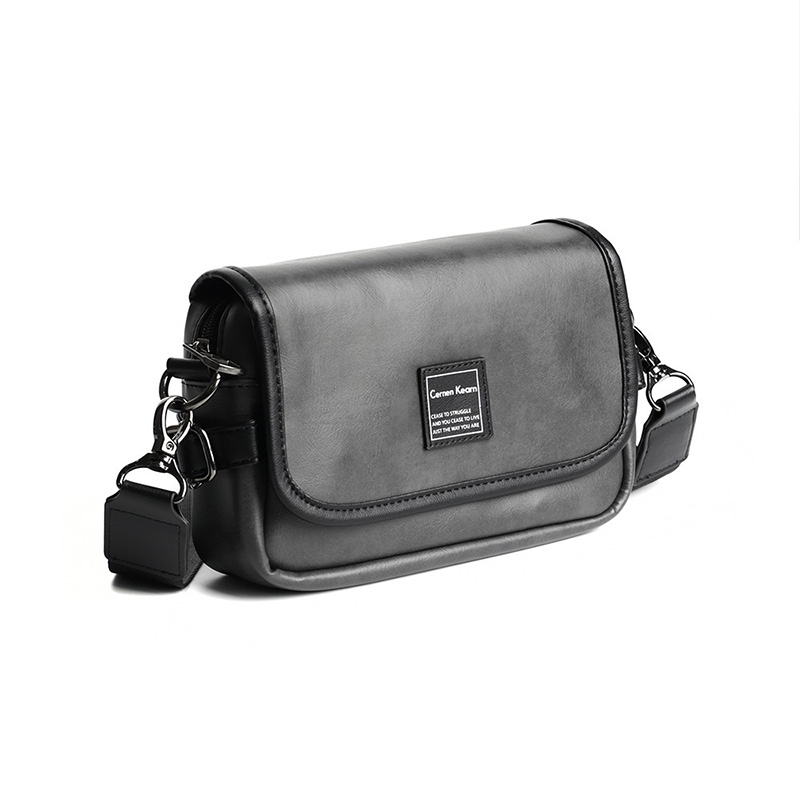 Leacat Men's shoulder bag casual crossbody bag small square bag ...