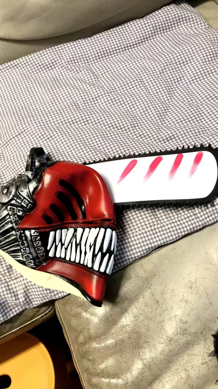 Chainsaw Man Denji Mask New Style Horror cosplay cosplay Headgear ...