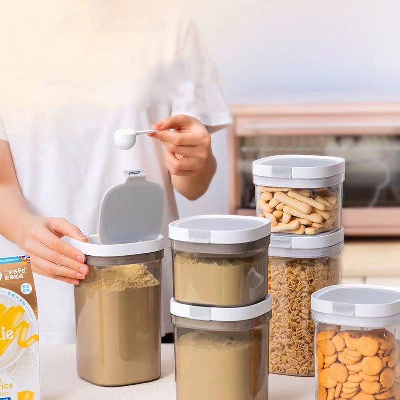 Milk Storage Container Twist Lock Airtight Container Food Storage Box ...