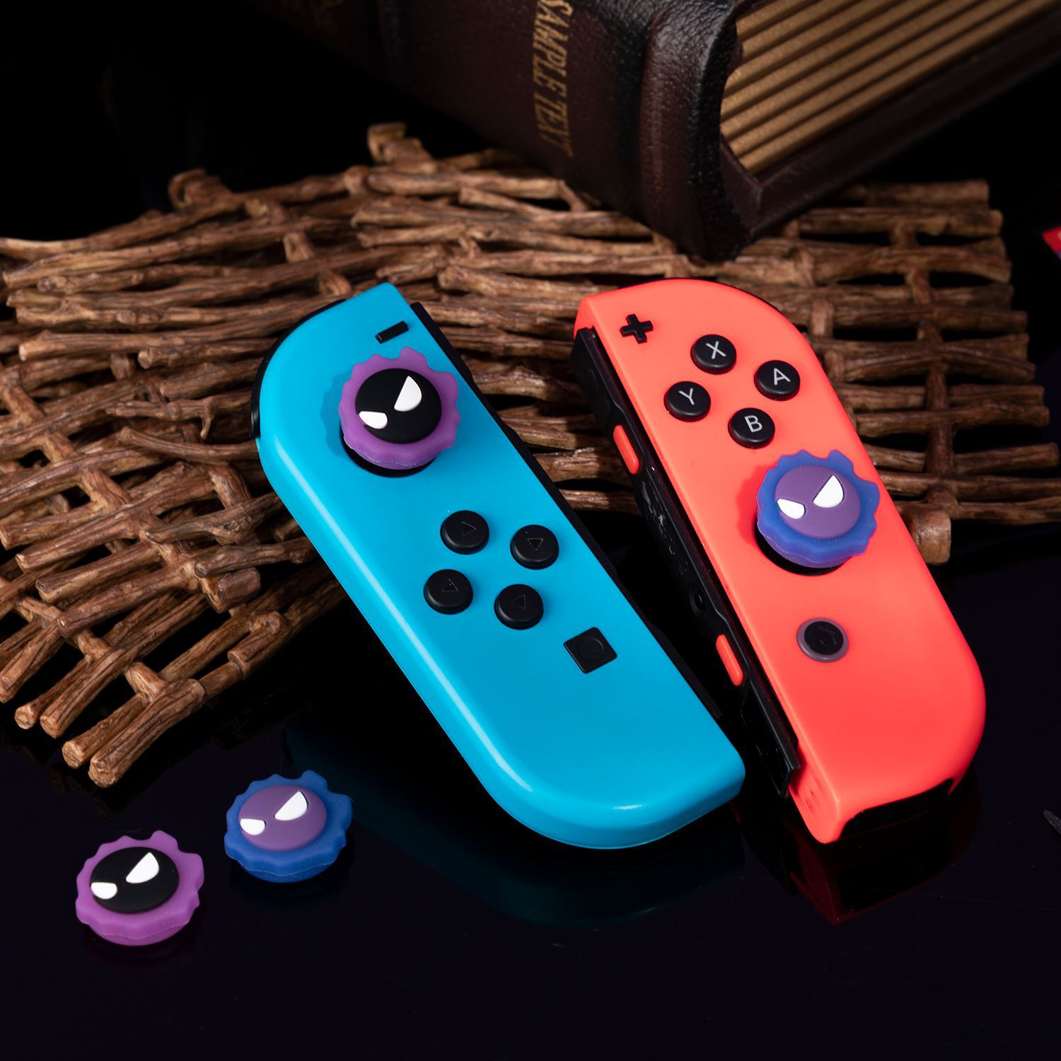 【Ready Stock】GeekShare Cross D-Pad Button Caps Luminous Silicone Thumb ...