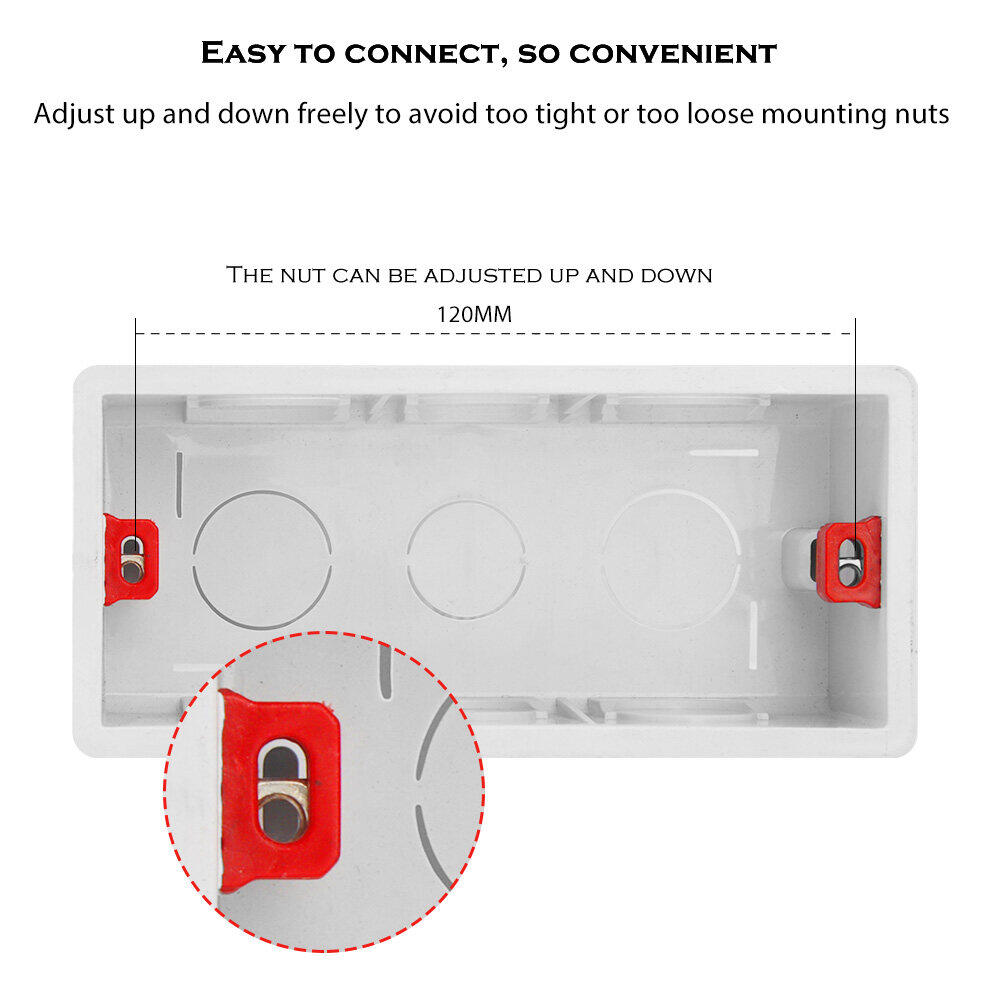 FRM Utility Box Junction Box 118 Type Bottom Box General Switch Socket ...