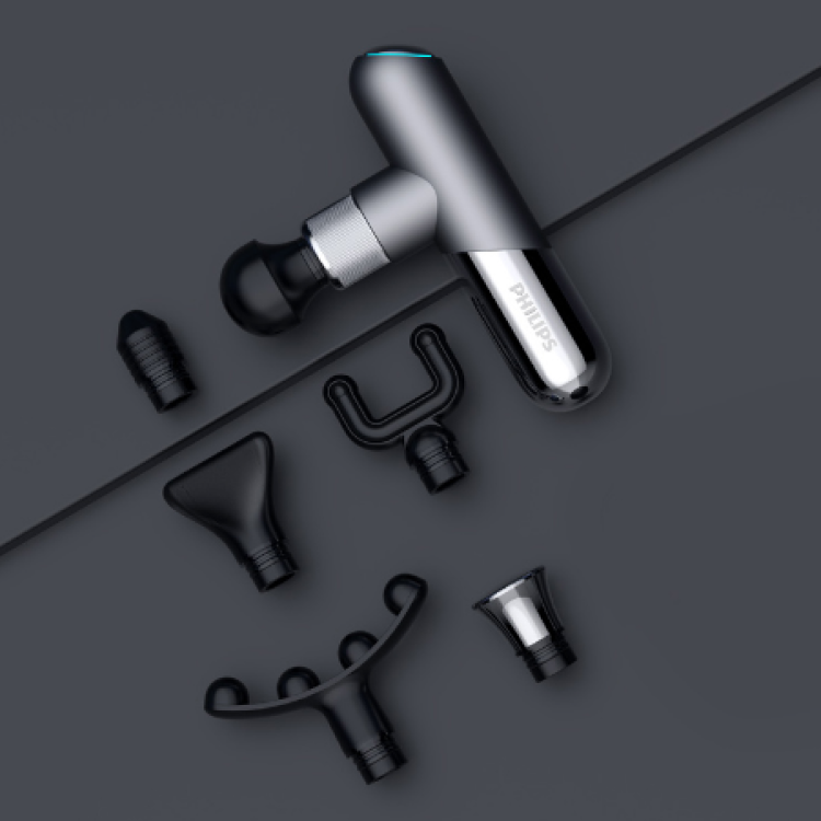 Philips Mini Massage Gun Portable Vibration Fascia Gun Muscle ...