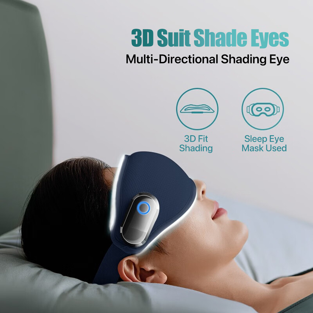 Philips Eye Massage Foldable Massage Eye Mask VibWave Hot Cold Compress ...