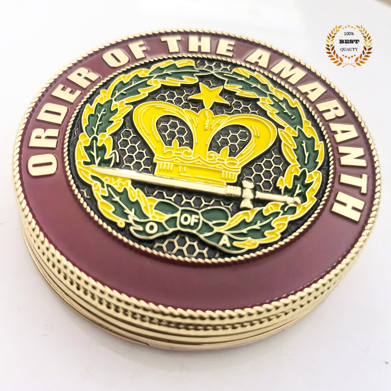 3inch High Quality 3D Metal ORDER OF THE AMARANTH Emblem OOTA Logo ...