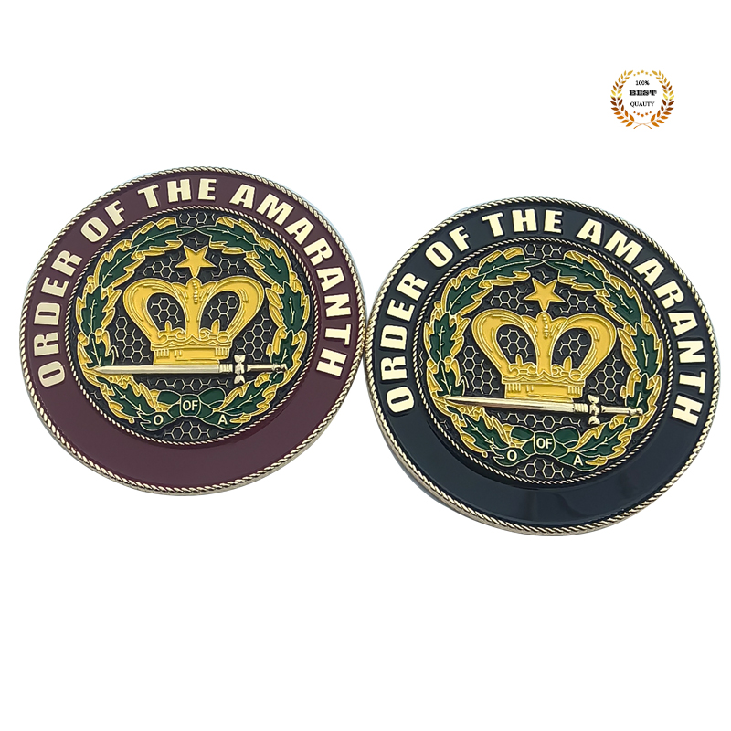 3inch High Quality 3D Metal ORDER OF THE AMARANTH Emblem OOTA Logo ...