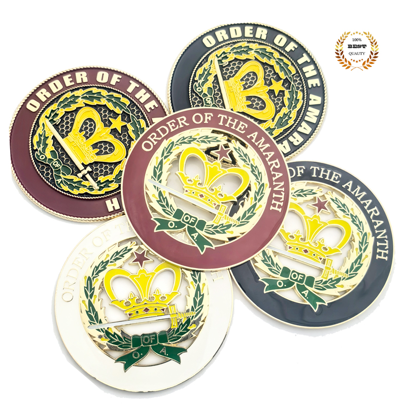 3inch High Quality 3D Metal ORDER OF THE AMARANTH Emblem OOTA Logo ...