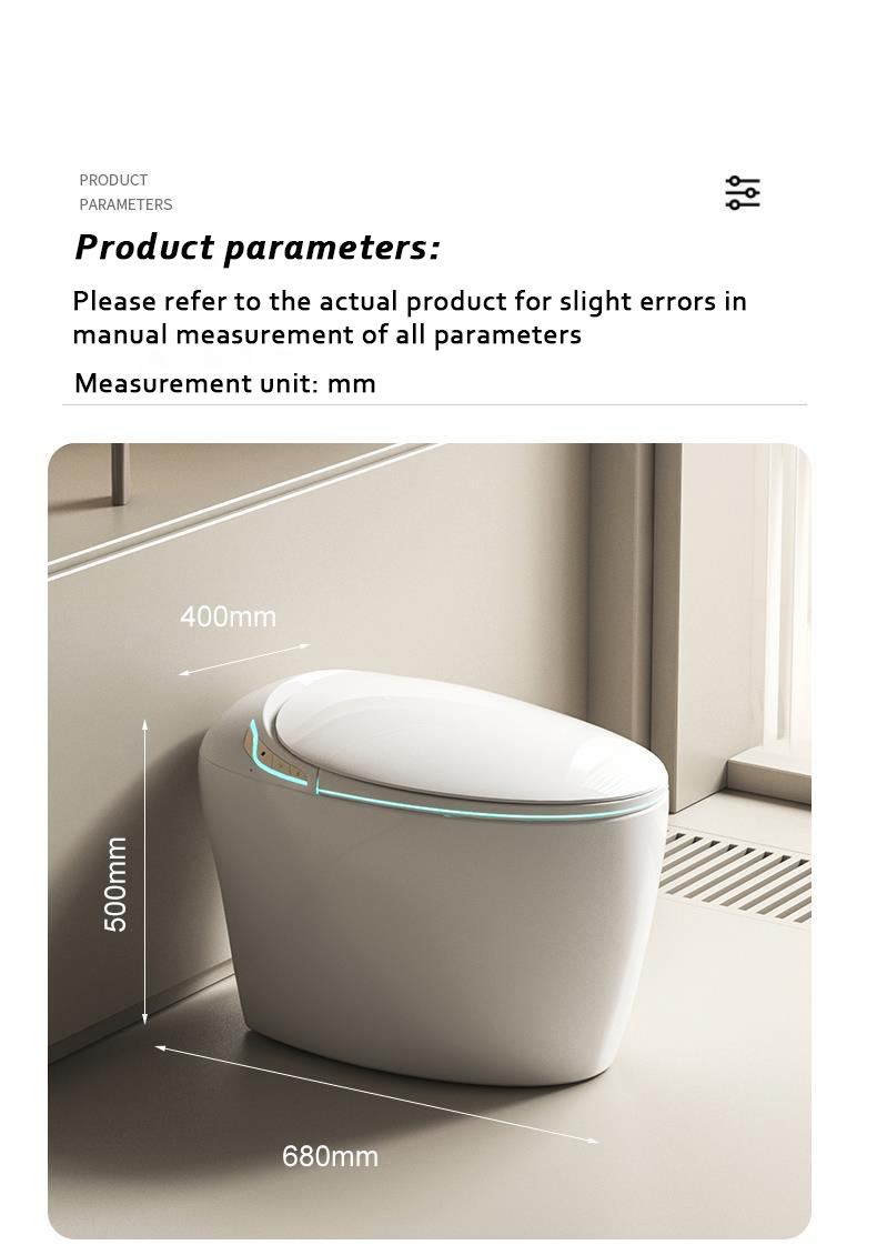 Ceramic Smart Toilet Bowl Set With Water Tank | Automatic flip Cover ...