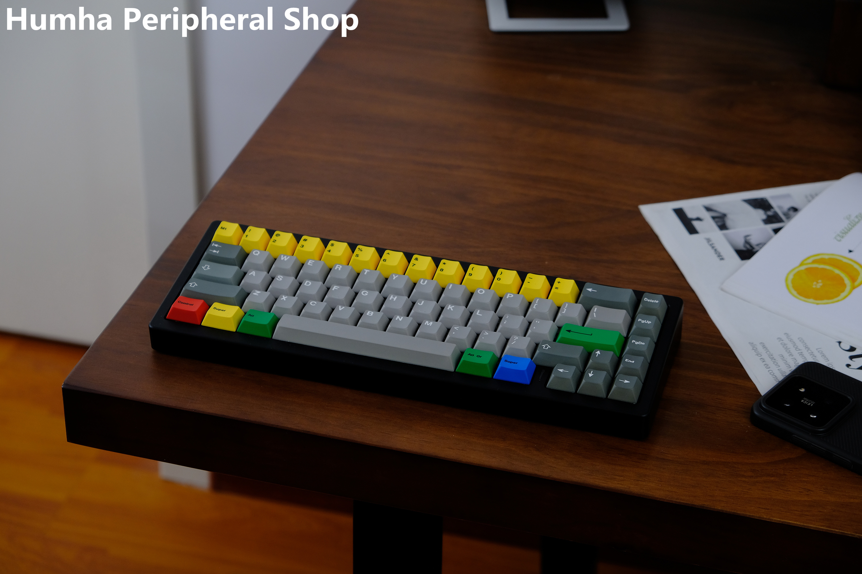 Humha Trader keycap PBT material Dye-Sublimation Cherry profile ...