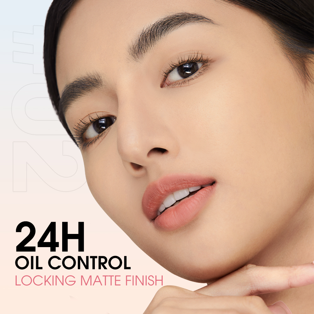 O.TWO.O Waterproof Face Powder Long Lasting 24H Full Cover Flawless ...